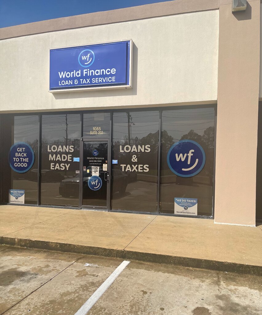 Kredi komisyoncuları World Finance, Missisippi Eyaleti, foto