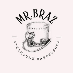 Mr. Braz Steampunk Barbershop barberia peluqueria (Comunidad Autònoma de Cataluña, Barcelona, Carrer de les Basses de Sant Pere), berberler  Barselona'dan
