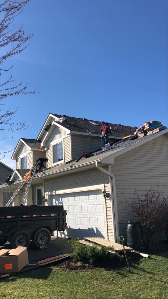 Çatı ve çatı materyalleri The Roof Guys, Minnesota Eyaleti, foto
