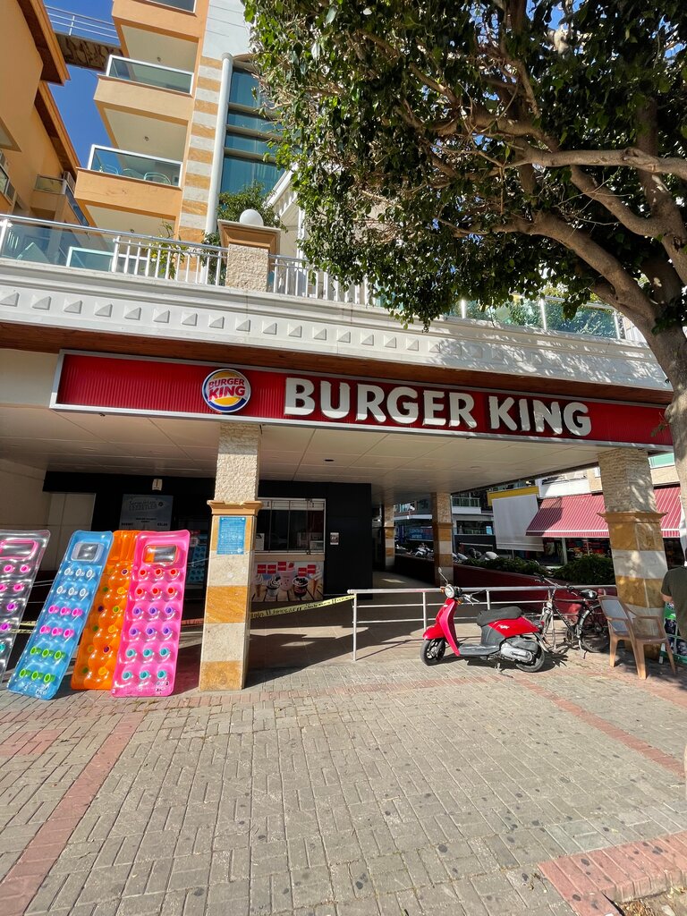 Fast food Burger King, Alanya, foto