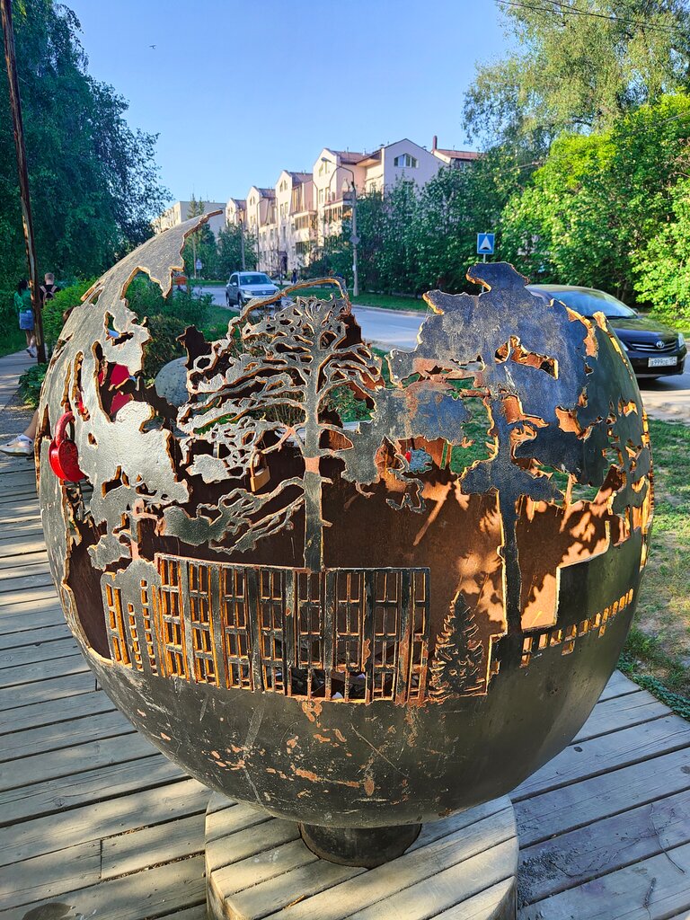 Anıt, heykel Памятник, Novosibirsk, foto