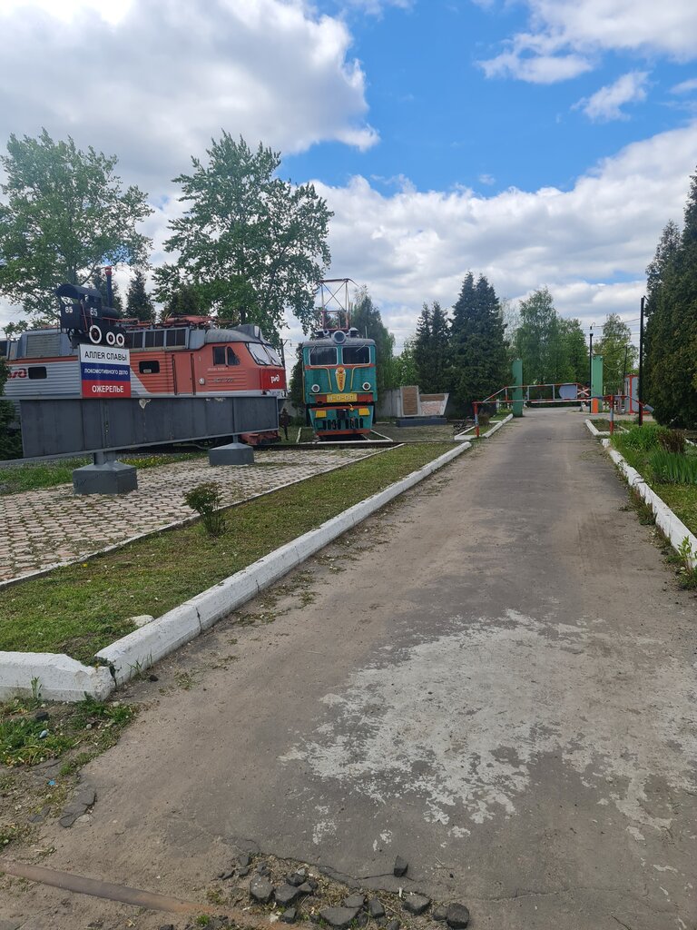Demiryolları yönetimi ve bakımı Локомотивное депо Ожерелье-Сортировочное Тчэ-33 МСК, Kaşira, foto