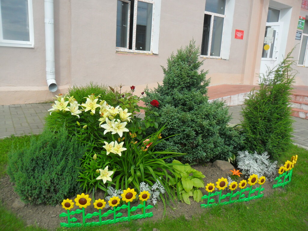 Ortaokul Srednyaya shkola № 2 Guo, Berezino, foto
