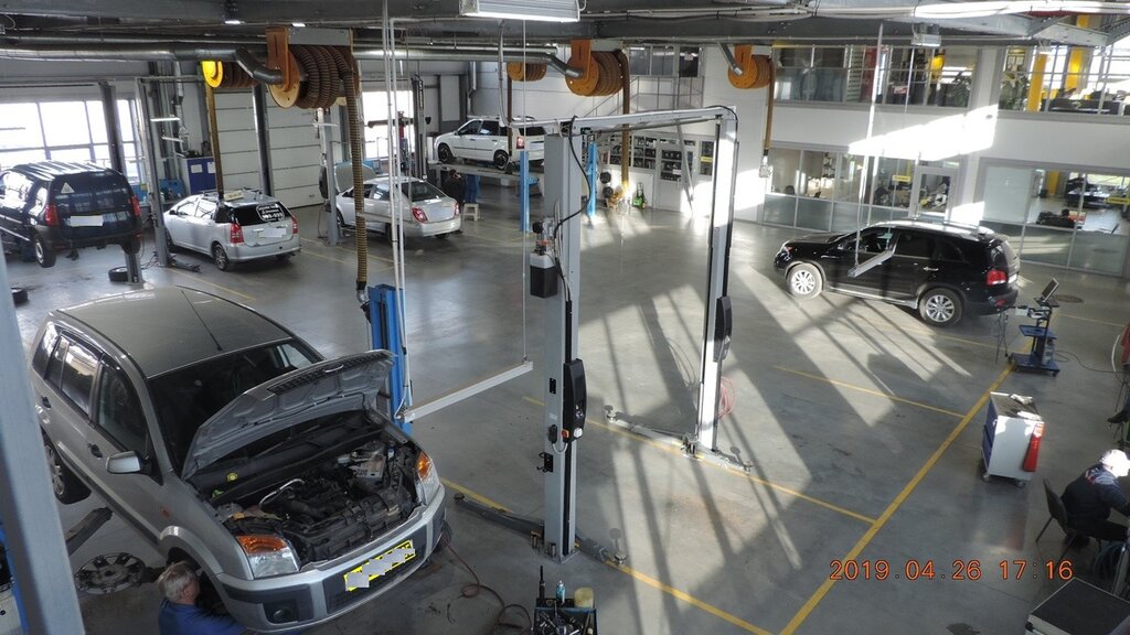 Otomobil servisi Tpp, Moskova, foto