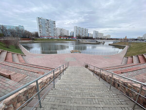 Observation deck (Moscow, Yuzhniy Administrative Okrug, Brateyevo District), seyir terası  Moskova'dan