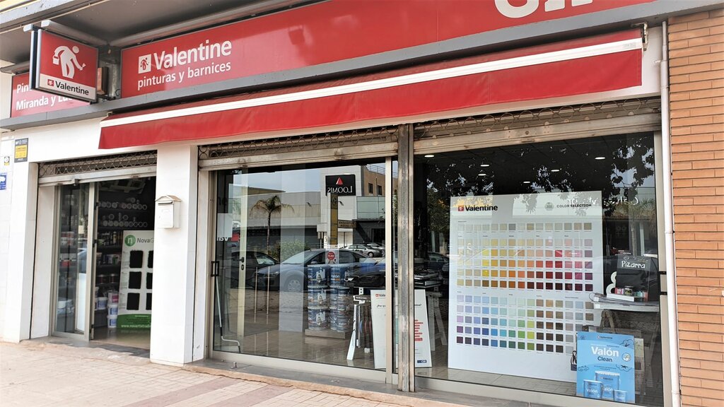 Boya ekipmanları Valentine Málaga Pinturas Miranda y Lucena, Malaga, foto