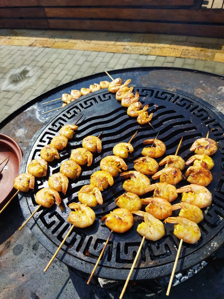 Balık ve deniz ürünleri Seafood Grilled Crimea, Feodosya (Kefe), foto