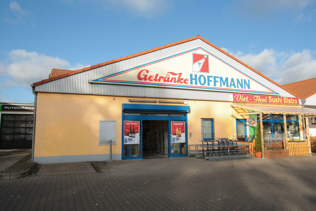 Bira dükkanı Getränke Hoffmann, Berlin, foto