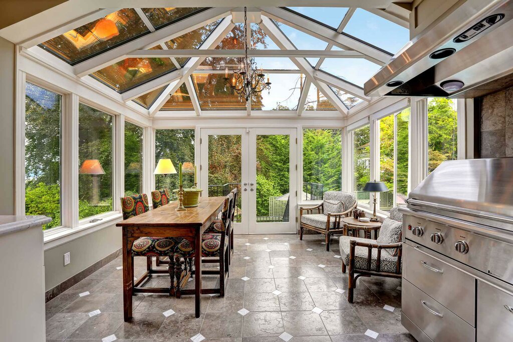 i̇nşaat konstrüksiyonları Midwest Sunrooms, Kansas City, foto