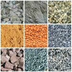 Nerudnie materiali (No:3, selo Novy Milet), endüstriyel mineraller  Moskova ve Moskovskaya oblastından