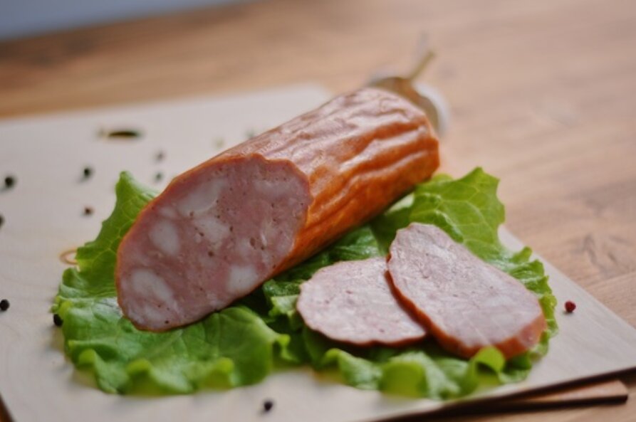 Gıda üreticileri Benner Wurst Haus, Sevastopol, foto