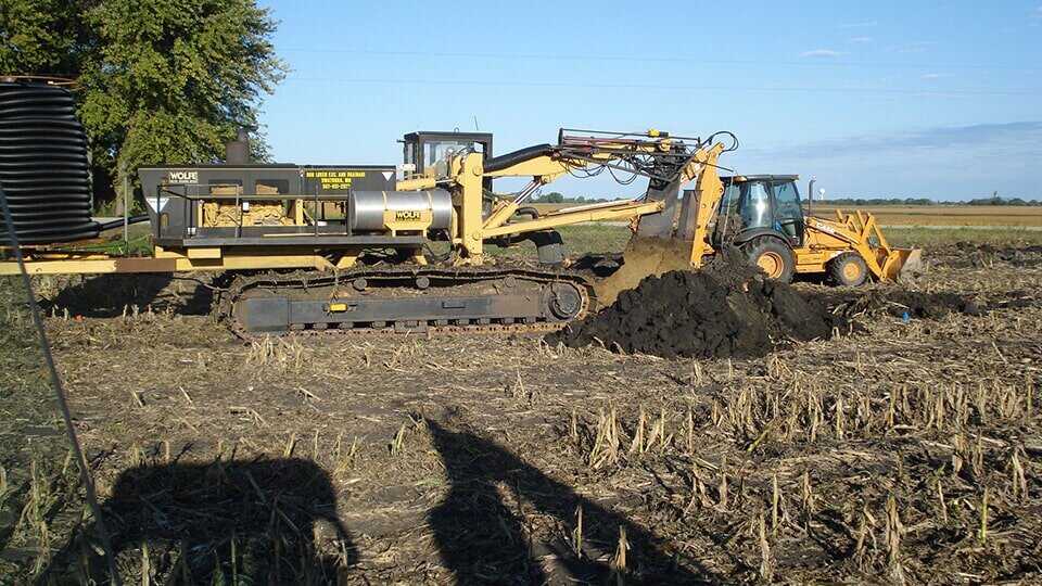 i̇nşaat firmaları Loken Excavation & Drainage, Minnesota Eyaleti, foto