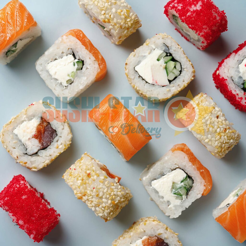 Suşi restoranı Sushi-Star, Nijni Novgorod, foto