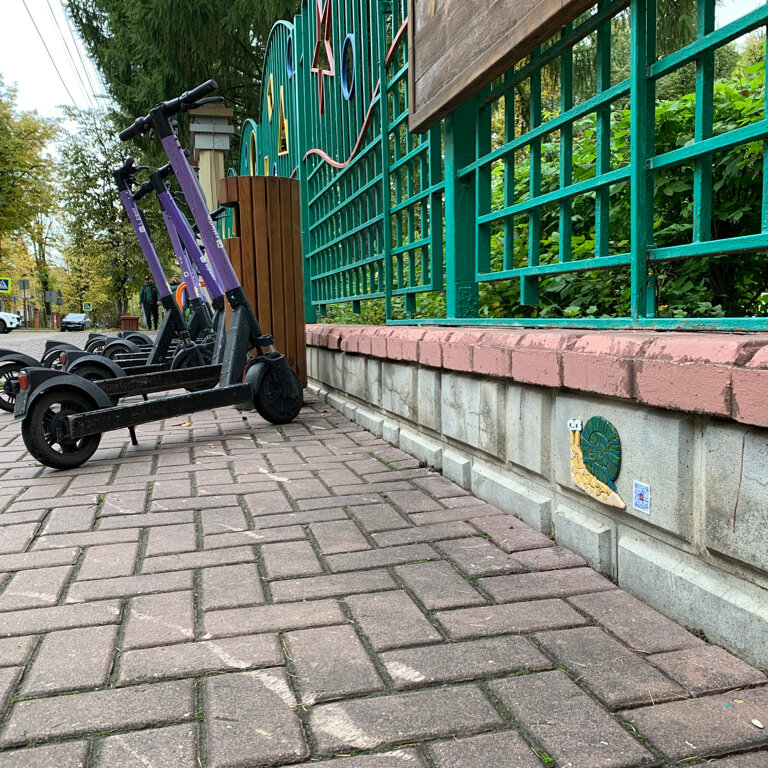 Sokak sanatı Мозаика Улитка, Vidnoye, foto