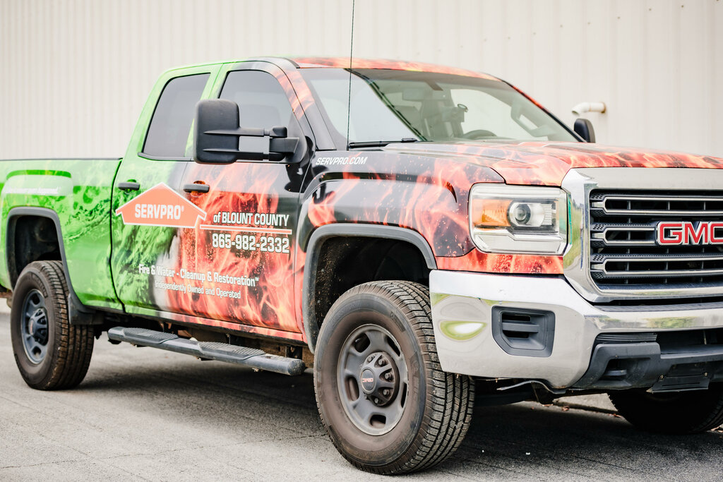 Halı yıkamacılar Servpro of Blount County, Tennessee Eyaleti, foto