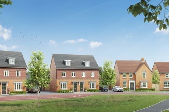 Arazi dizisi David Wilson Homes - Harbour Place, İngiltere, foto