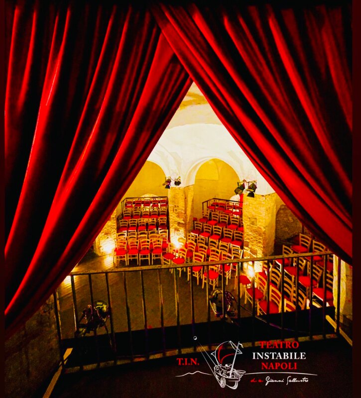 Konser ve tiyatro organizasyonu Teatro Instabile Napoli diretto da Gianni Sallustro, Napoli, foto