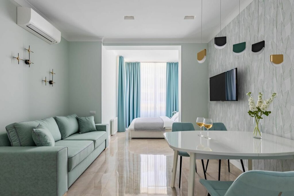 Kısa süreli konaklama Apartments Premium na ulitse 65 let Pobedi 65/1, Krasnodarski krayı, foto