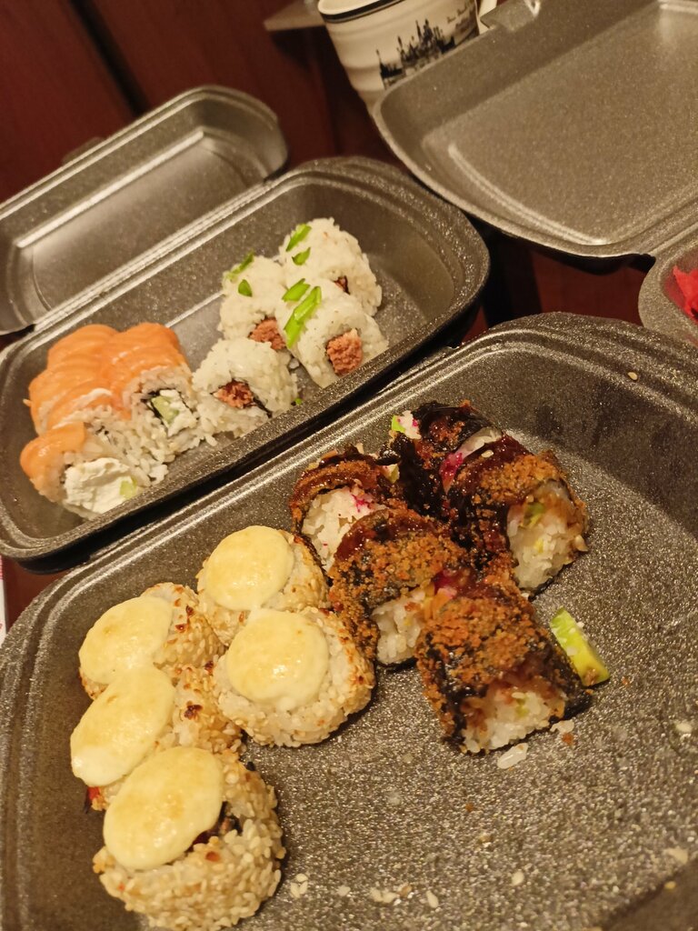 Suşi restoranı I love sushi, Moskova, foto