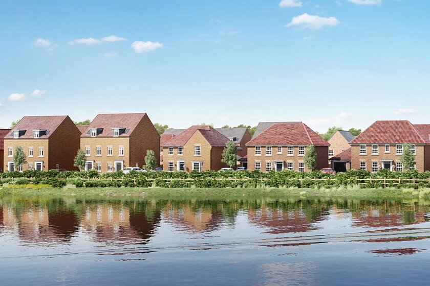 Arazi dizisi David Wilson Homes - The Willows, Lincolnshire County, foto