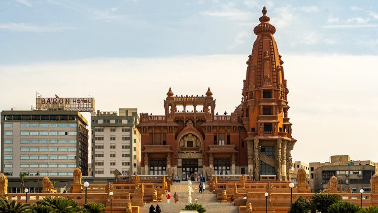 Turistik yerler Baron Empain Palace, Kahire, foto