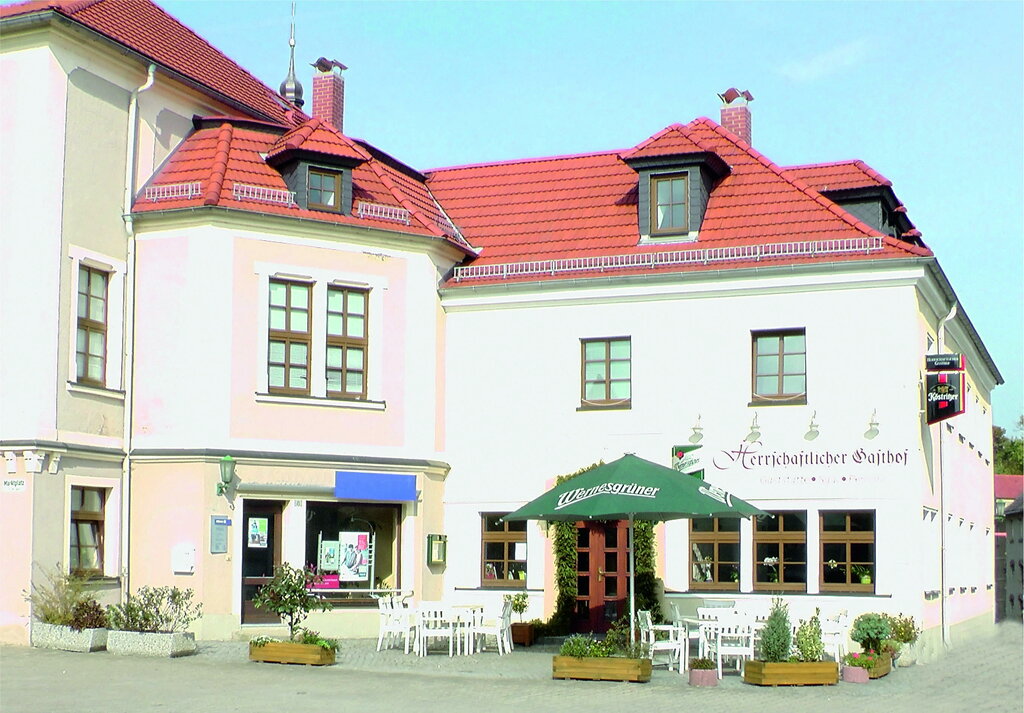 Restoran Herrschaftlicher Gasthof, Saksonya, foto