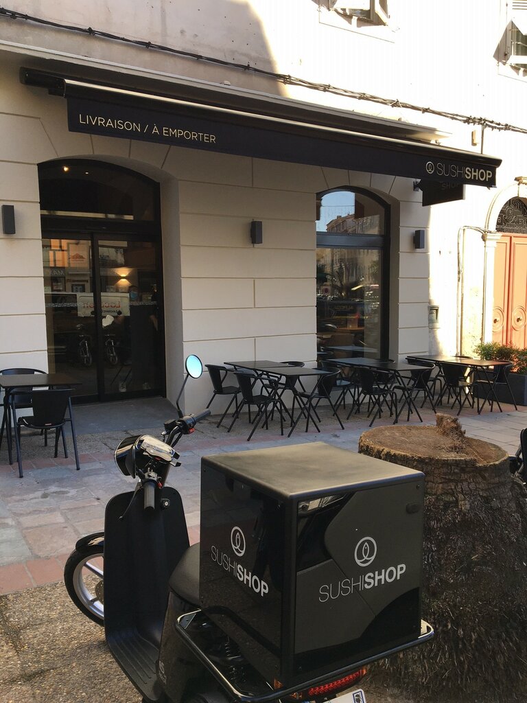 Suşi restoranı Sushi Shop, Ajaccio, foto