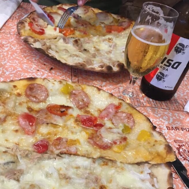 Pizzacılar Bar Pizzeria su Tostoini, Sardunya, foto