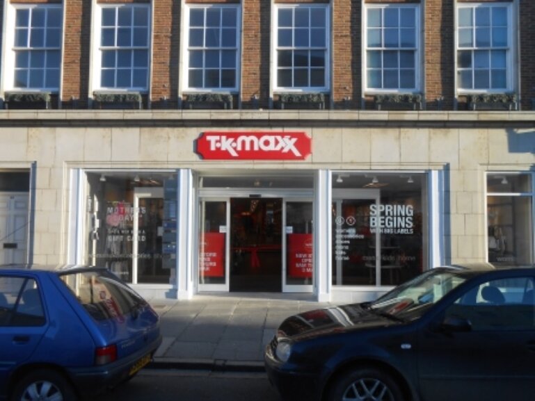 Büyük mağazalar Tk Maxx, Chichester, foto