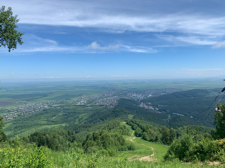 Seyir terası Observation deck, Altayski krayı, foto