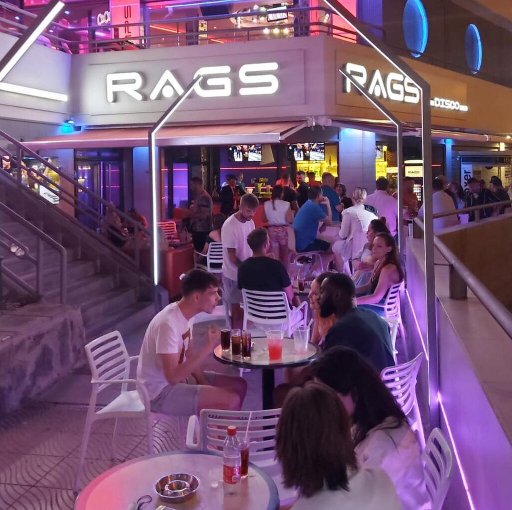 Gece kulüpleri Rags, Playa de las Americas, foto