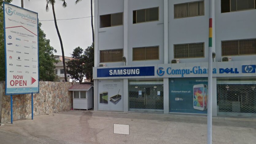 Bilgisayar ve ekipman toptancıları Compu-Ghana, Akra, foto