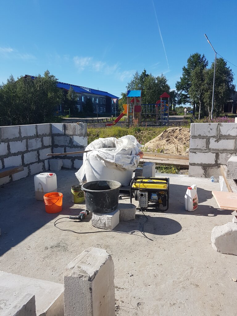 Oyun alanı Playground, Nenets özerk okrugu, foto