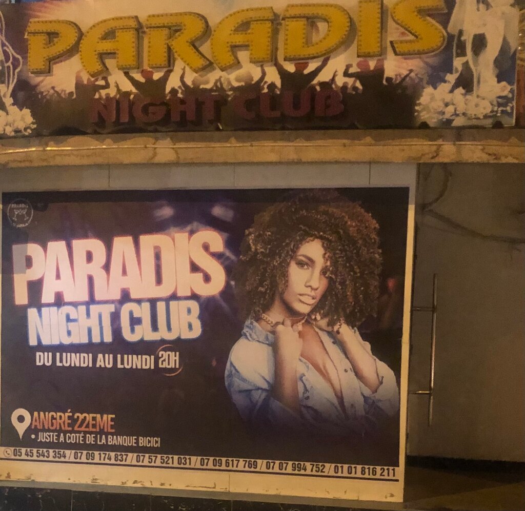 Gece kulüpleri Paradis night kub, Abican, foto