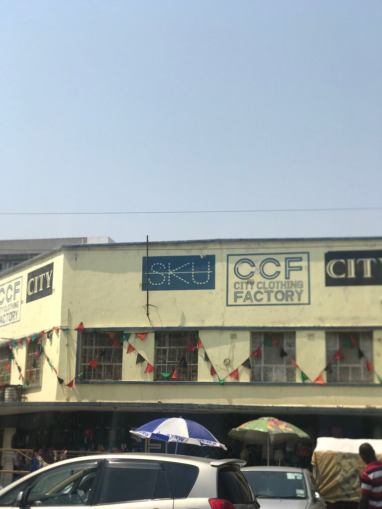 Tekstil fabrikaları CCF City Clothing Factory Ltd, Lusaka, foto