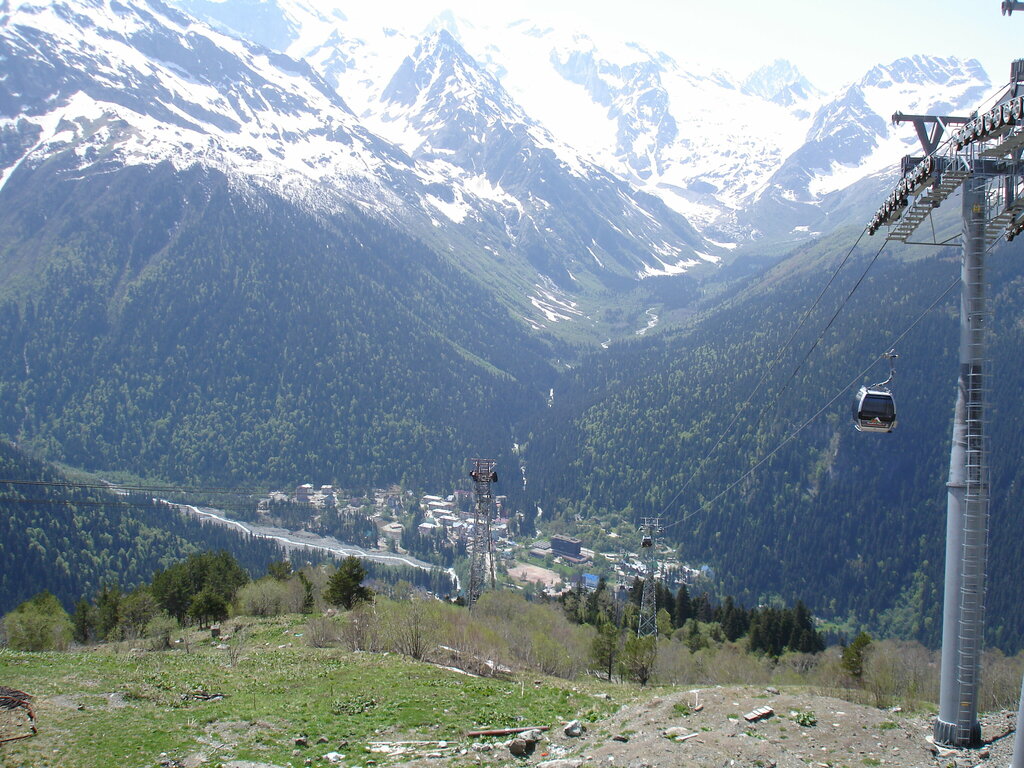 Hızlı ulaşım istasyonu 2500 м, Karaçay‑Çerkez Cumhuriyeti, foto