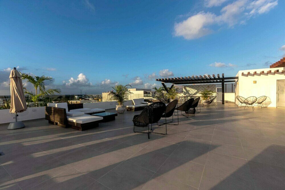 Otel Luxurious Charming Studioterrace With Poolgym, Playa Del Carmen, foto