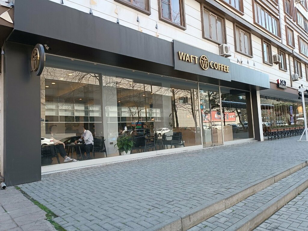 Kahve dükkanları Waft Coffee, Bakü, foto