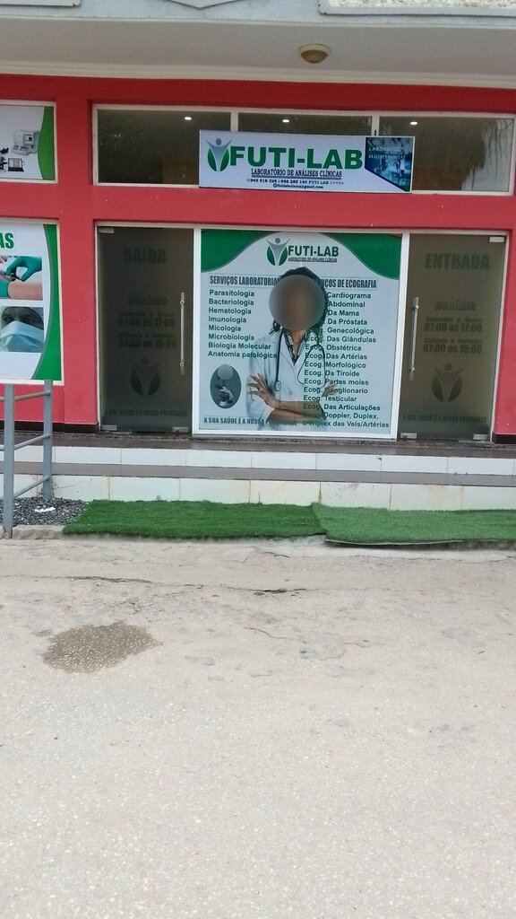 Tıbbi laboratuvarlar Fut lab, Loanda, foto