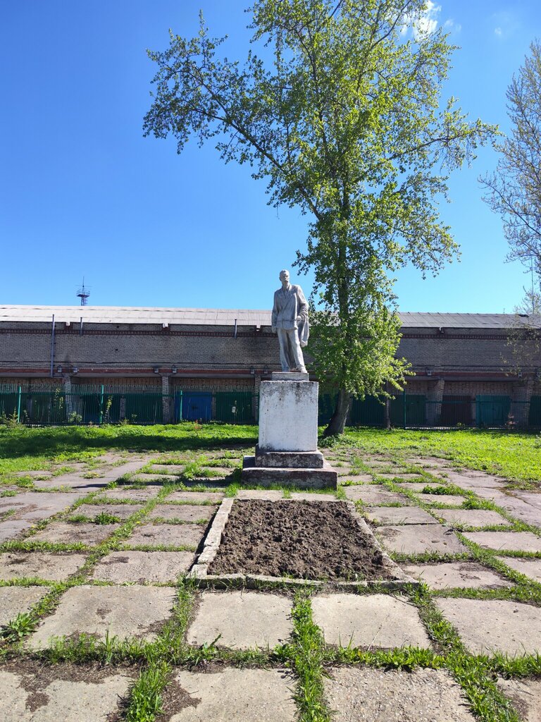 Anıt, heykel Памятник Максиму Горькому, Elektrostal, foto