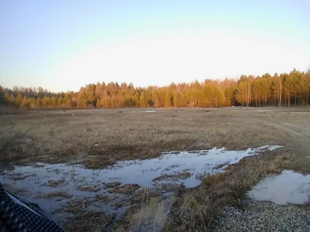 Helikopter pisti вертолетная площадка Сухой Бор, Uray, foto