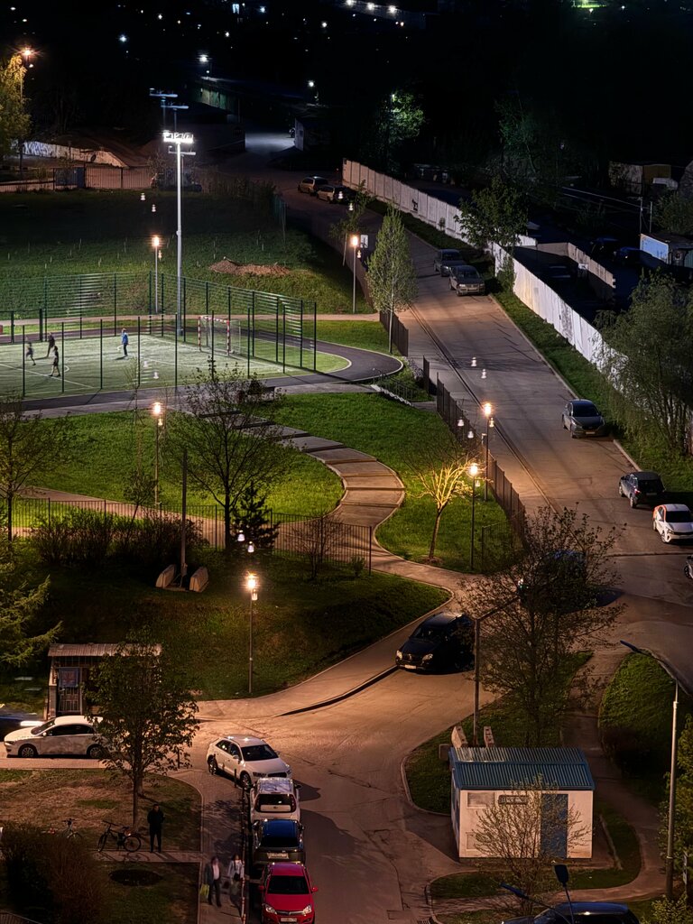 Spor alanı Футбольная площадка, Moskova, foto