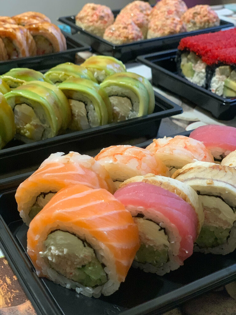 Kafe Sushi Space, Moskova, foto