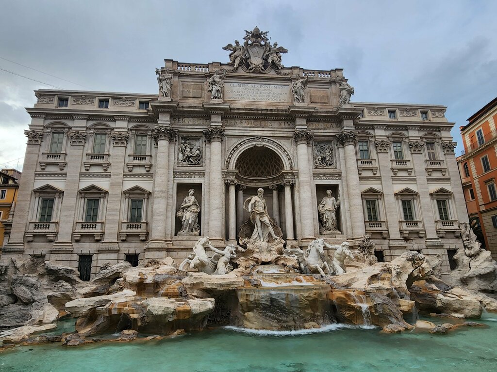 Çeşme Fontana di Trevi, Roma, foto