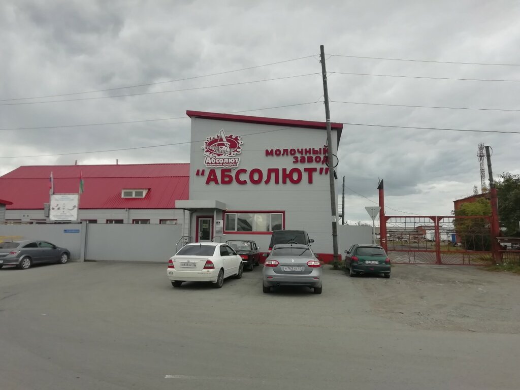 Toptan süt ürünleri Molochny zavod Absolyut, Tümen (Tiumenskaya) oblastı, foto