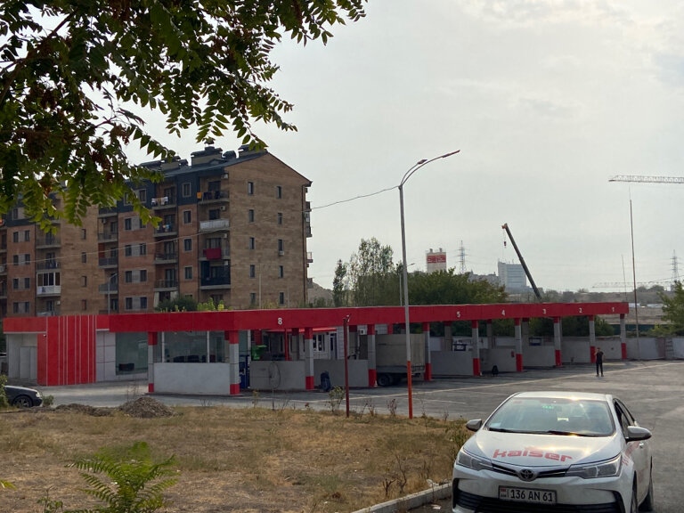 Otogaz dolum istasyonu LPG Station, Erivan, foto