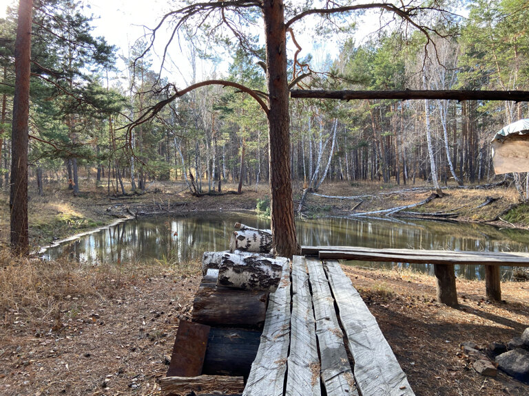 Turistik yerler Григорьевский железный рудник, Sverdlovskaya oblastı, foto