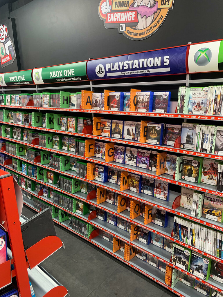 Cep telefonu ve aksesuarları satış mağazaları CeX, İngiltere, foto