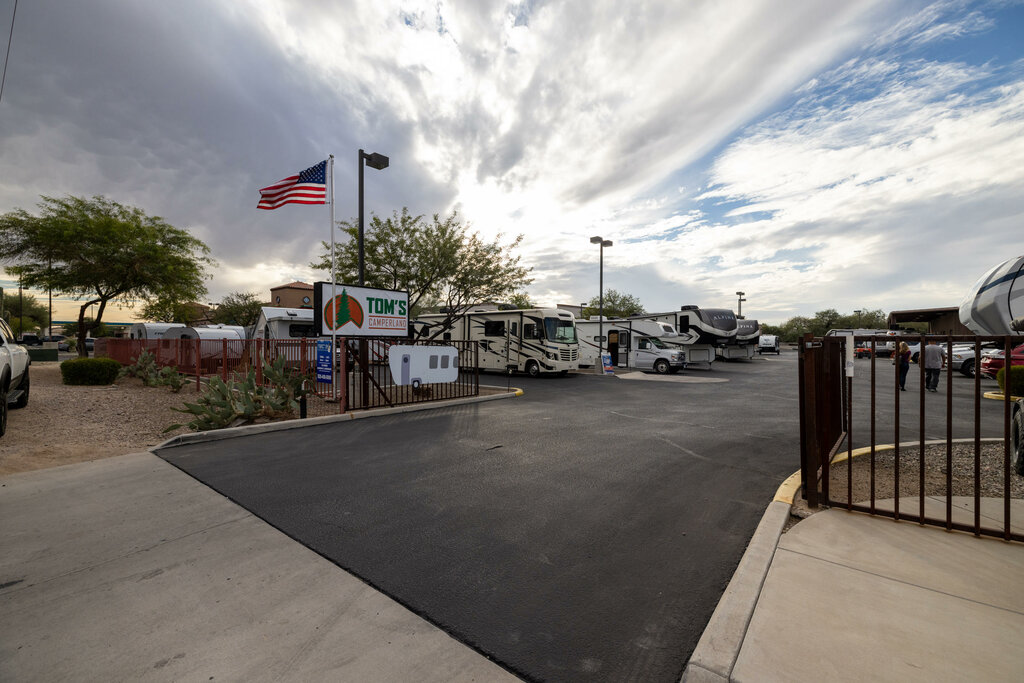 Karavan Tom's Camperland, Arizona Eyaleti, foto