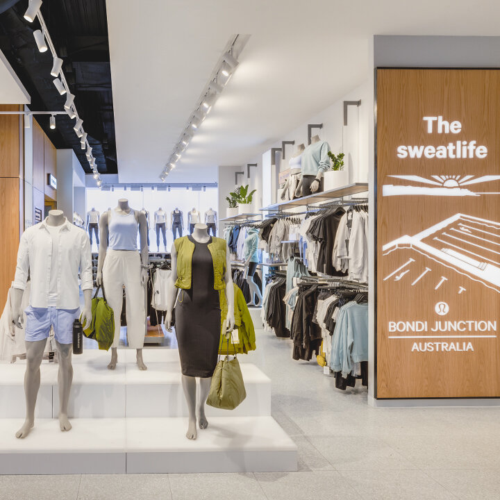 Giyim mağazası Lululemon, Sidney, foto